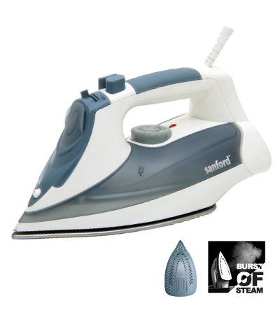 Sanford - Home Appliances - Steam Iron, Ceramic steam iron.