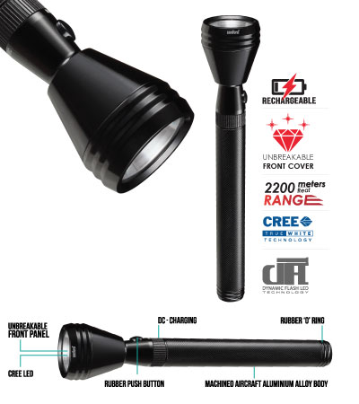 Sanford - Luminous Collections - Emergency lantern and searchlight combo.
