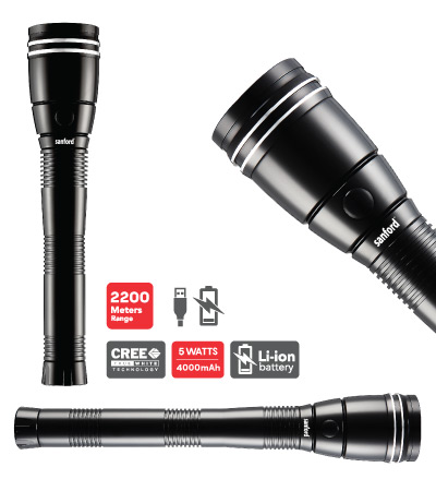 Sanford - Luminous Collections - Emergency lantern and searchlight combo.