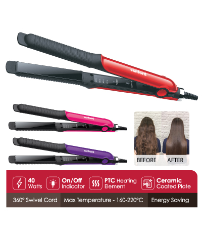 Sanford - Personal Gadgets - Hair Straightener, Hair Curler.