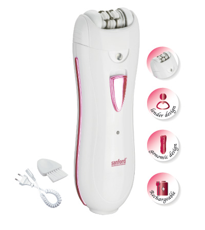 Sanford - Personal Gadgets - Lady Epilator, Rechargeable Lady Shaver.